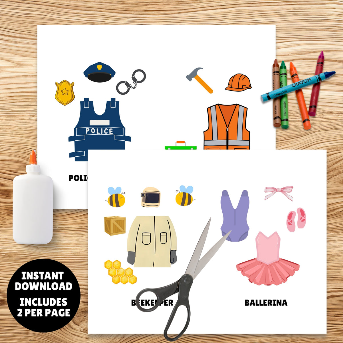 Disguise a Turkey Printable Kit | 65 Outfits | Thanksgiving Craft for ...