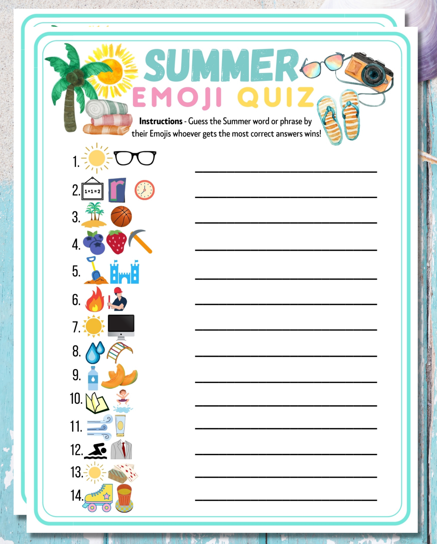 Emoji Questions And Answers